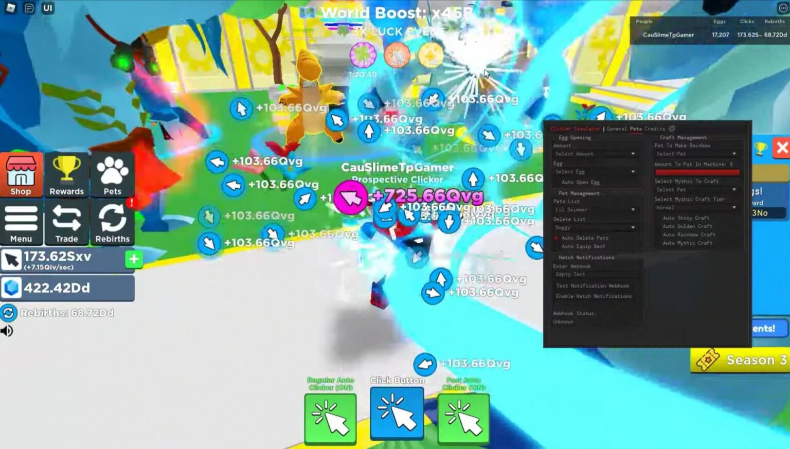 Roblox Clicker Simulator Script 2023 Gaming Pirate